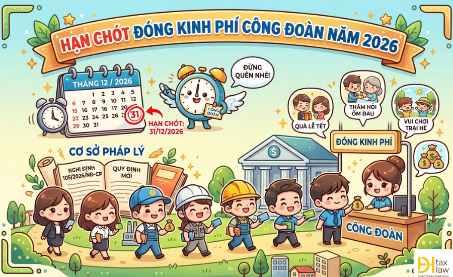 Hạn chót đóng kinh phí công đoàn năm 2026 theo nghị định 105/2026/nđ-cp ...